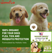 Waggie Drops™ - Natural Anti-Flea, Tick, & Mosquito Spot-Ons (SAFEST 5 ...